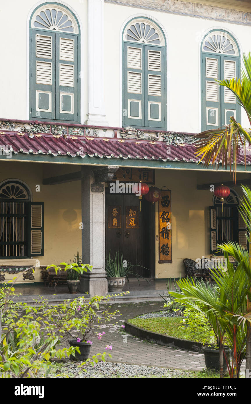 Indonesia, Sumatra, Medan, Tong A Fie Mansion Stock Photo - Alamy