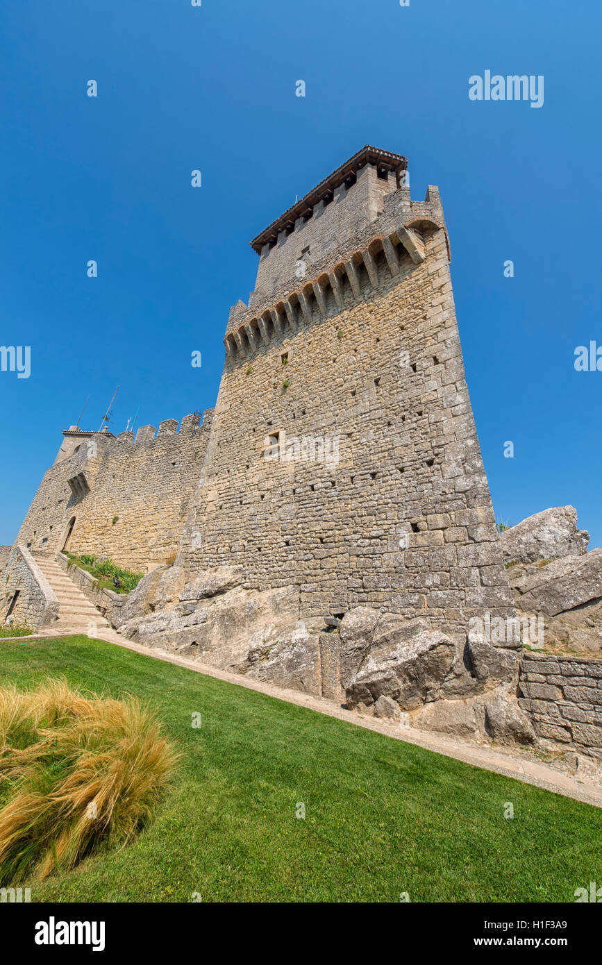 Guaita Tower in Republic of San Marino Stock Photo - Alamy