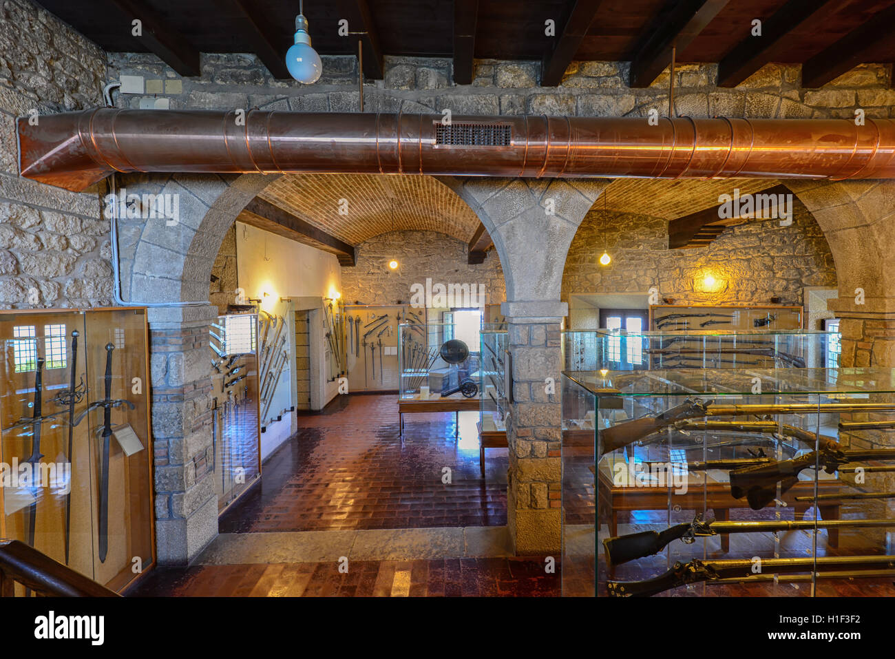 Museum of Ancient Arms in Republic of San Marino Stock Photo - Alamy