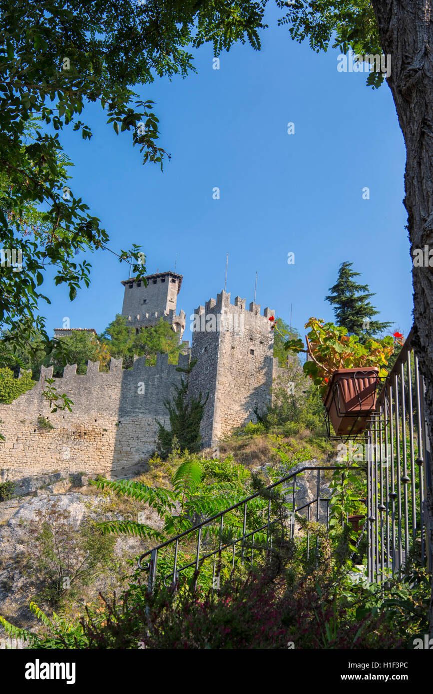 Guaita Tower in Republic of San Marino Stock Photo - Alamy