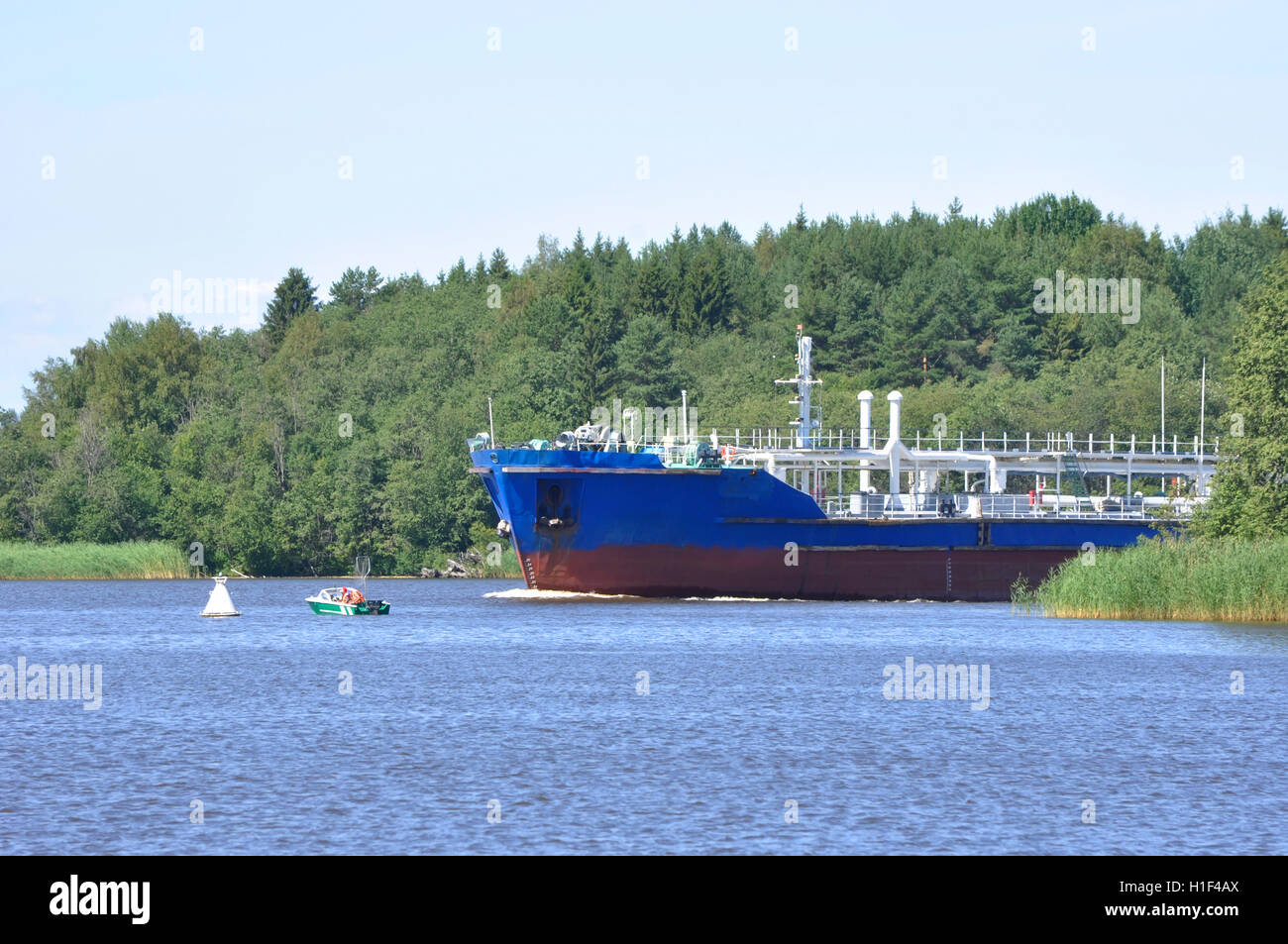 ship floating on the water Stock Photo - Alamy