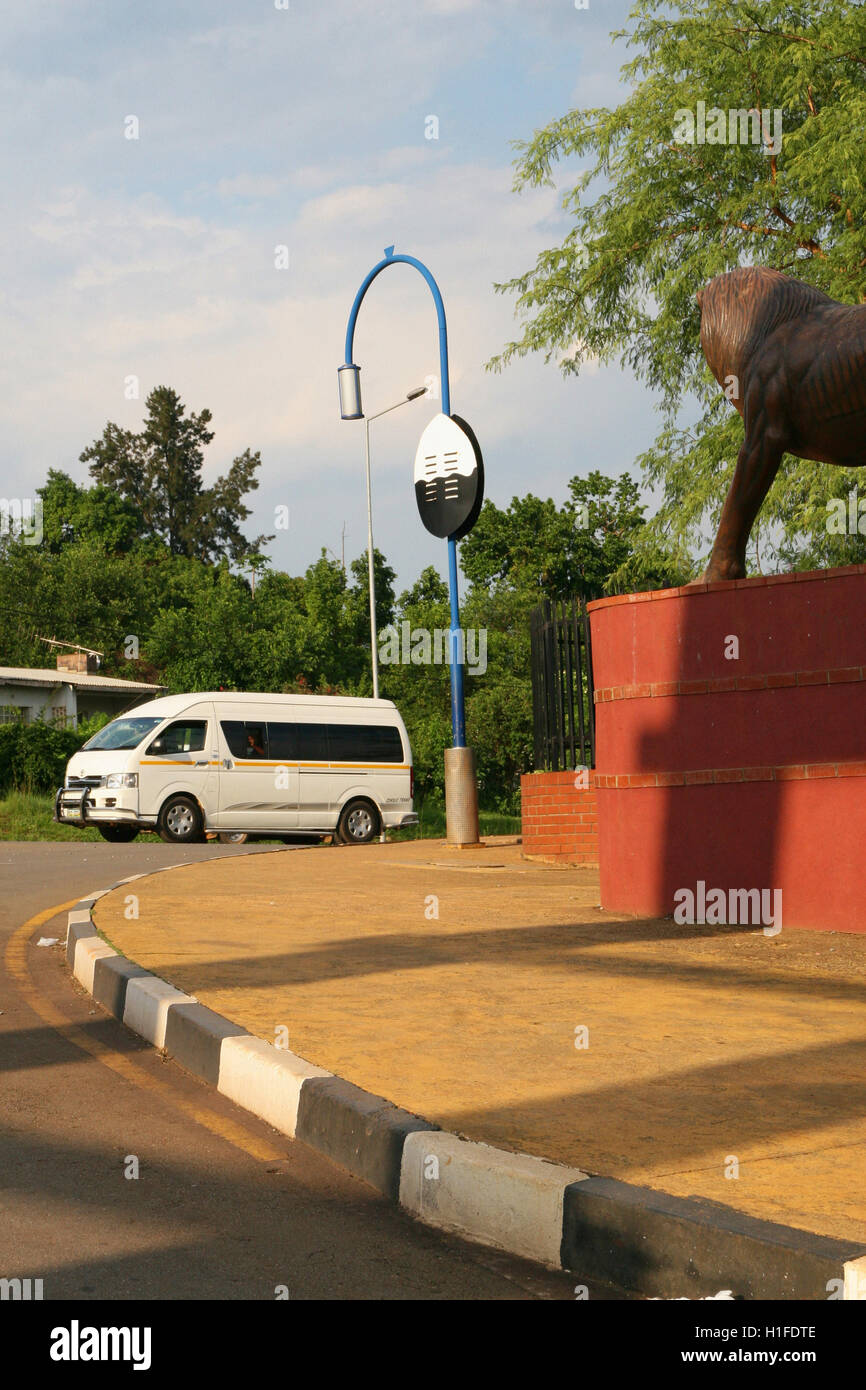 Mini bus, Manzini, Kingdom of Swaziland Stock Photo - Alamy