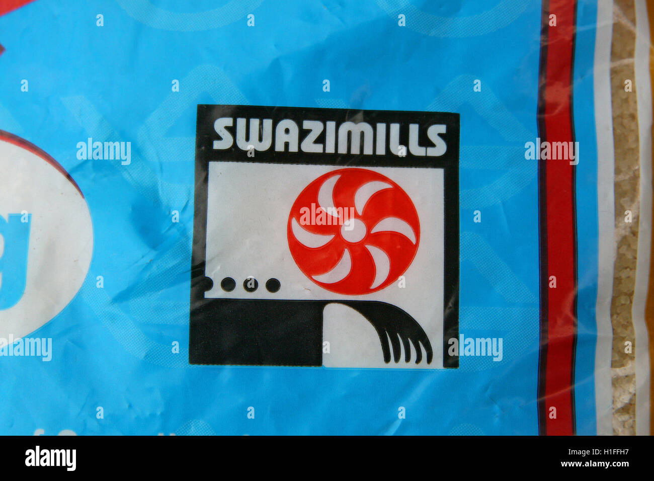 Swazi Mills Logo, Kingdom of Swaziland Stock Photo - Alamy