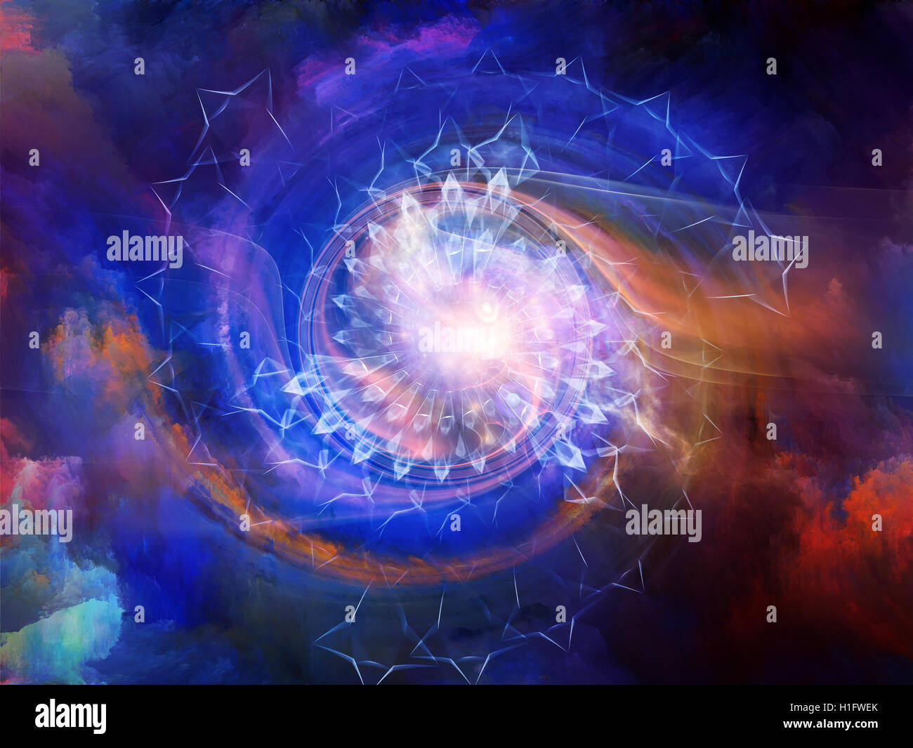 Internal Motion Abstraction Stock Photo - Alamy