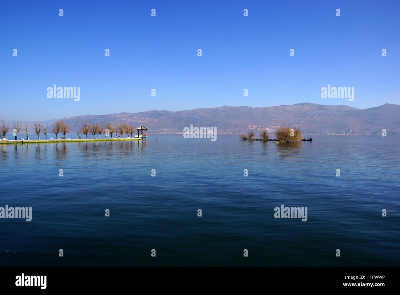 Erhai Lake, Dali, Yunnan province, China Stock Photo - Alamy