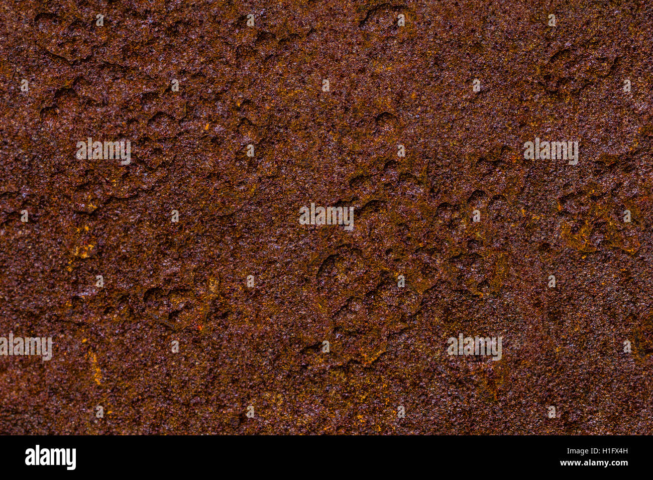 rusty iron plate background with strong grain Stock Photo - Alamy