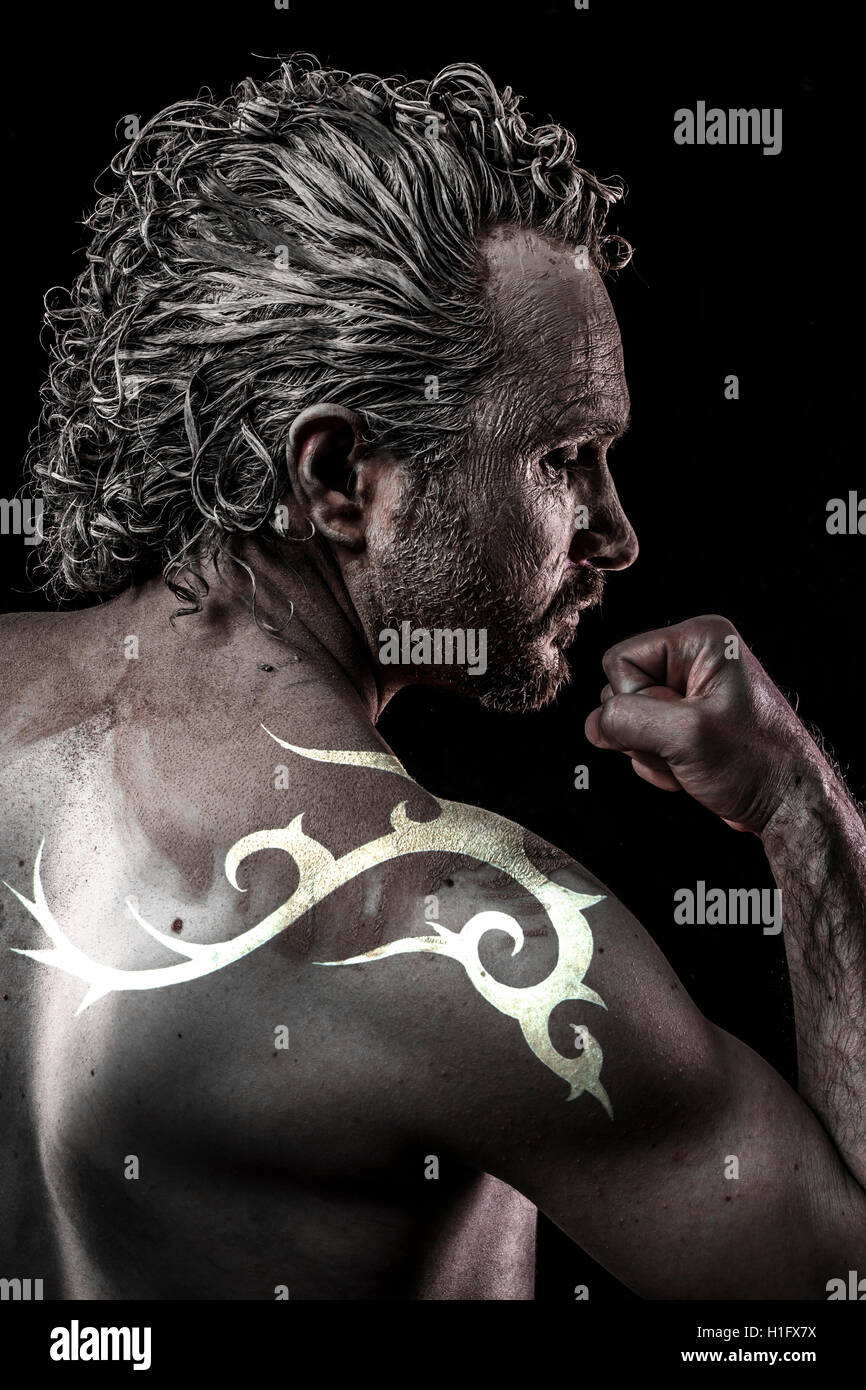 Male Fallen Angel Tattoo