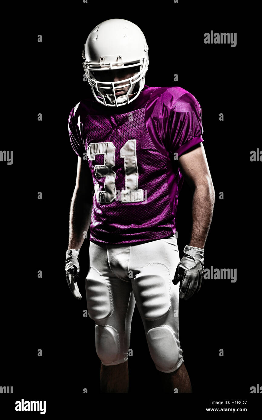 Football Player with number Stock Photo - Alamy
