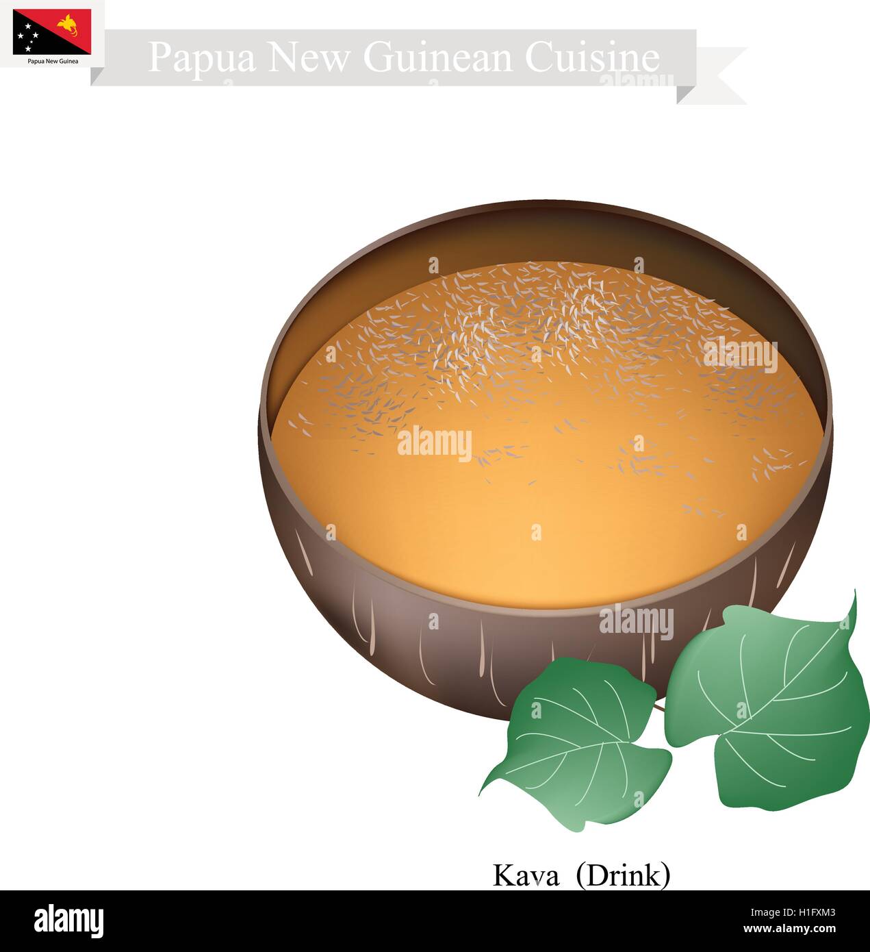 Kava kava root Stock Vector Images - Alamy