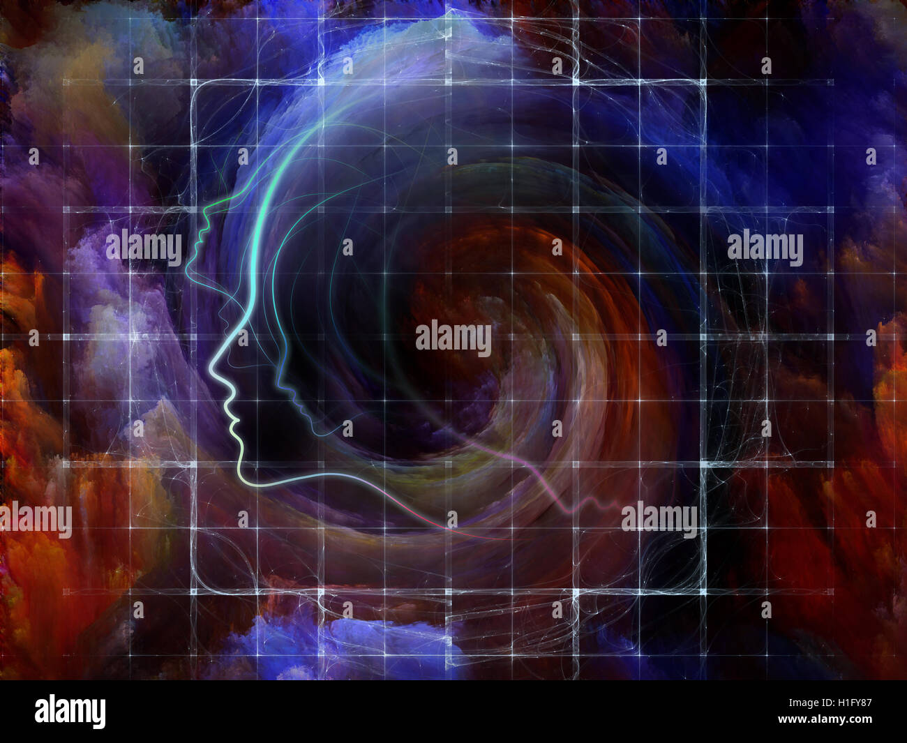 Computing the Soul Stock Photo - Alamy