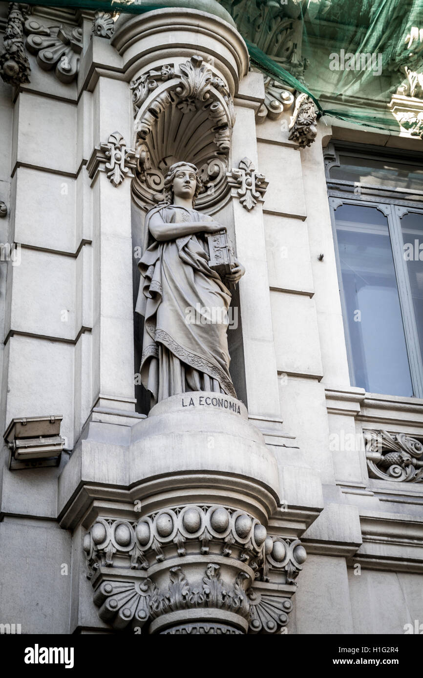 building reform, Image of the city of Madrid, its characteristic Stock ...
