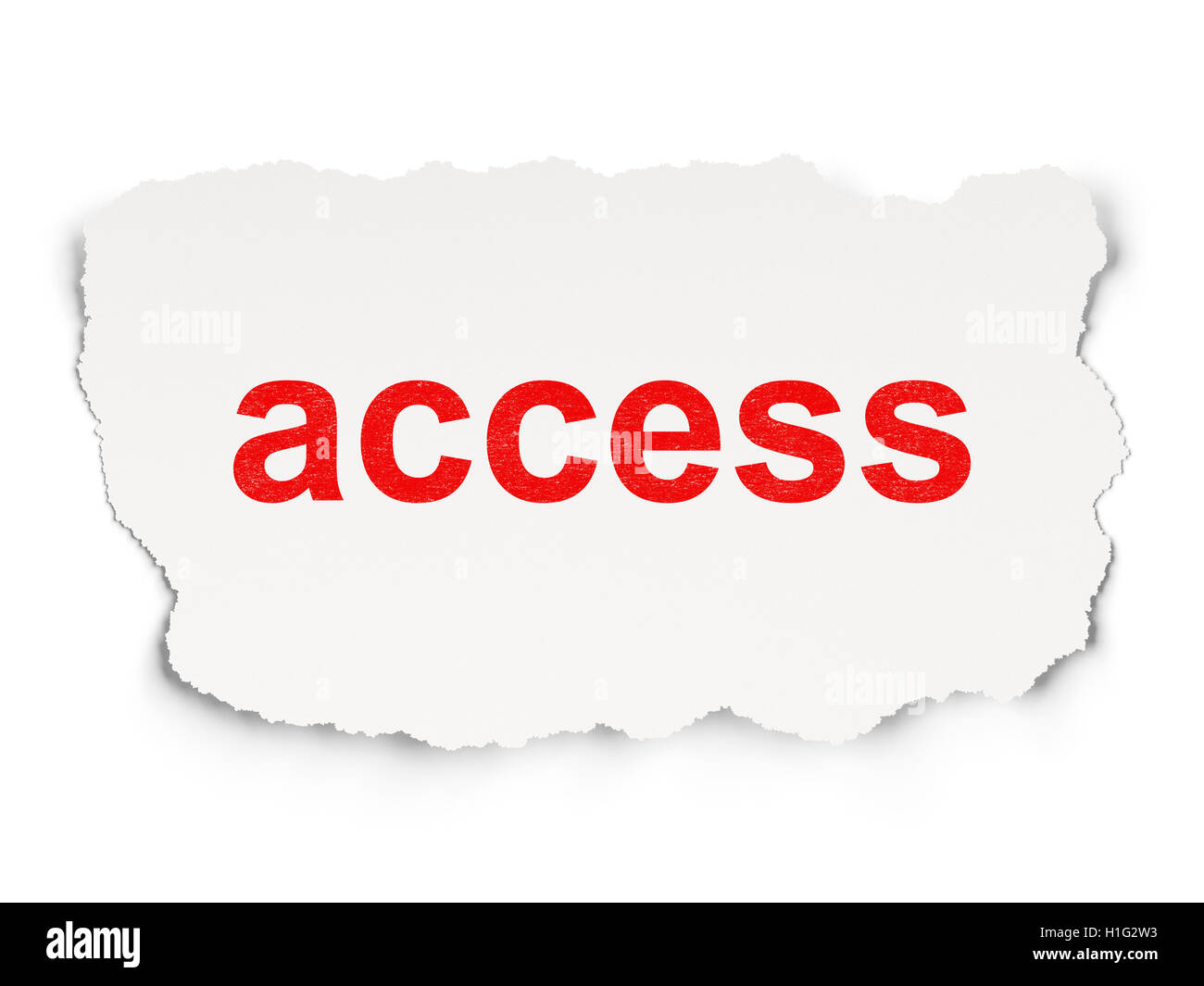 Safety concept: Access on Paper background Stock Photo - Alamy