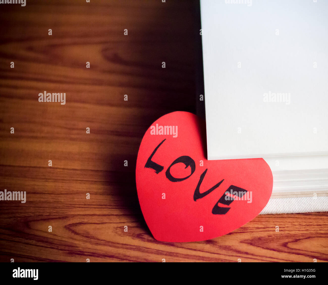 diary of love Stock Photo - Alamy