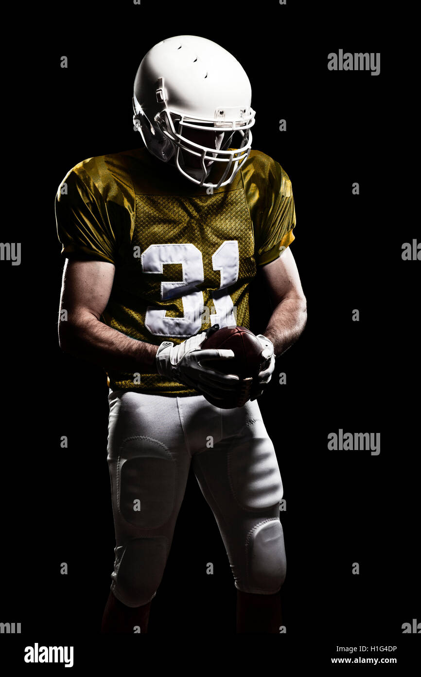 Football Player with number Stock Photo - Alamy