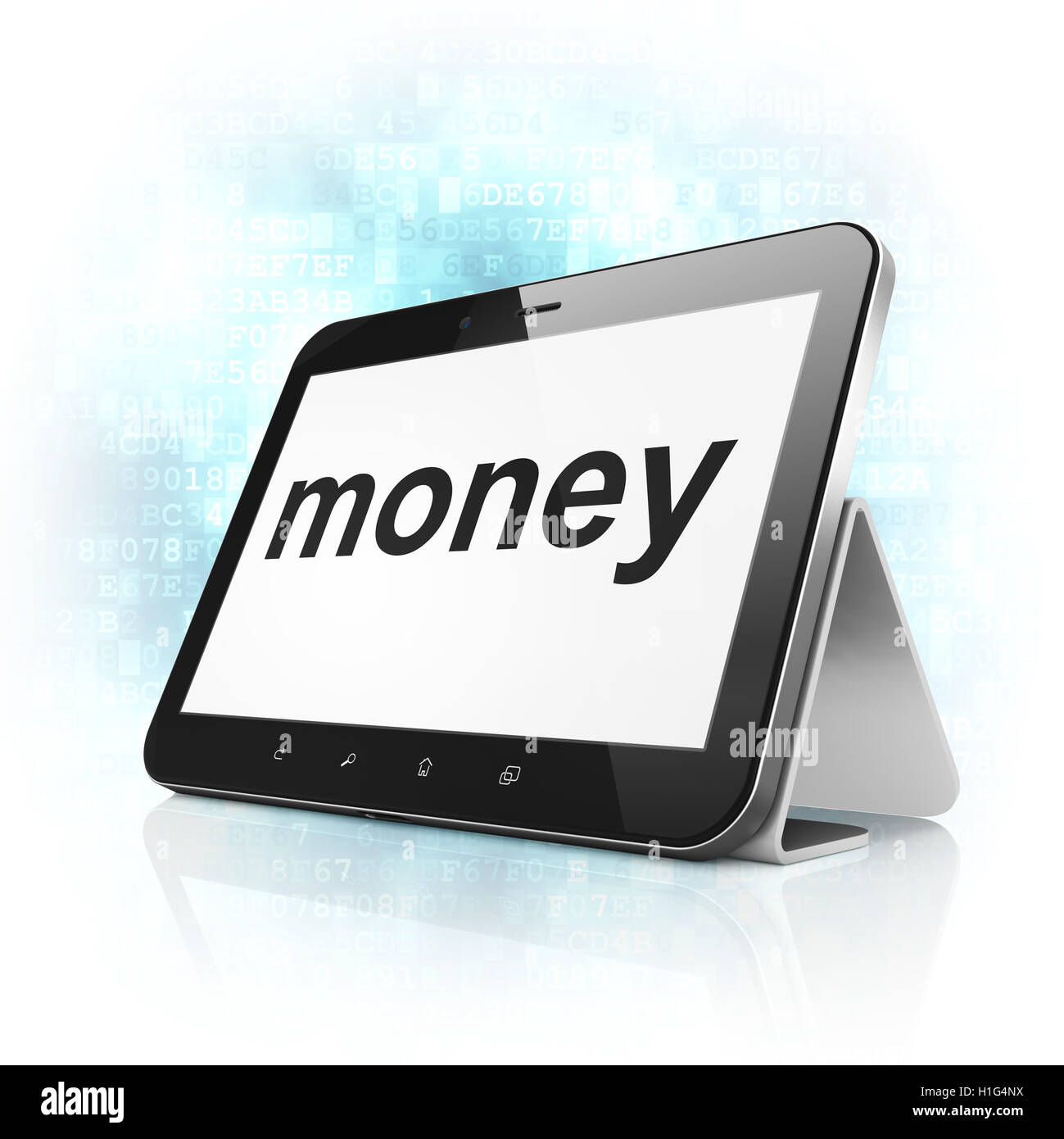 Blue finance business concept Cut Out Stock Images & Pictures - Alamy
