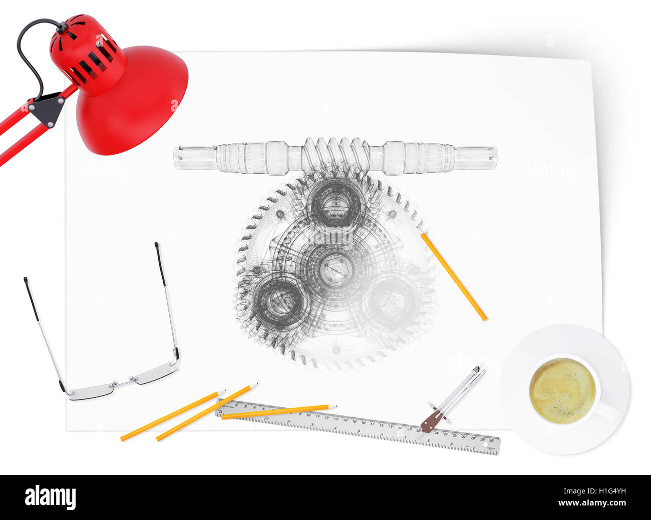 Engineer education mechanical engineer Cut Out Stock Images & Pictures ...