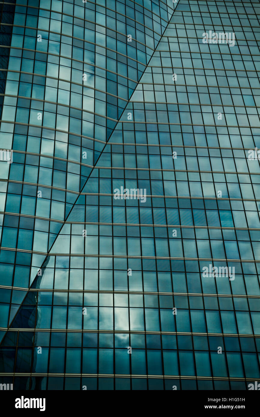 Crystal Tower, skyscraper of Madrid, placed in financial zone ,f Stock ...