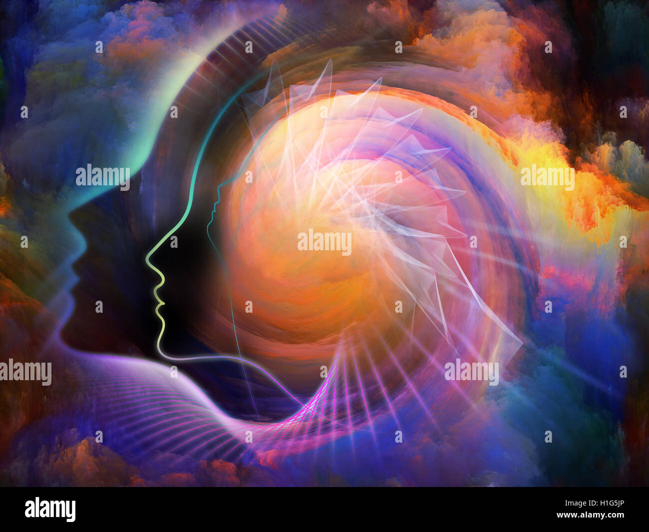 Psyche energy hi-res stock photography and images - Alamy