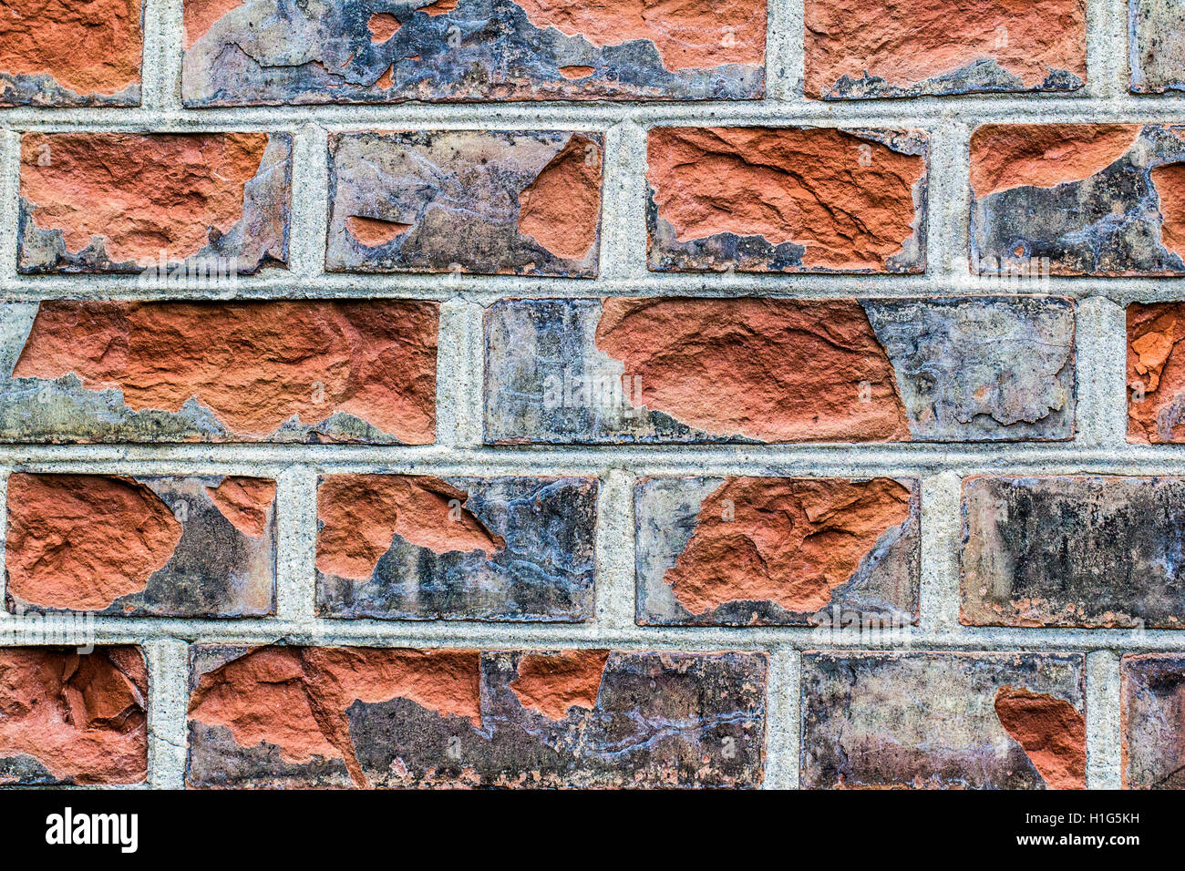 vintage red brick wall pattern background Stock Photo - Alamy