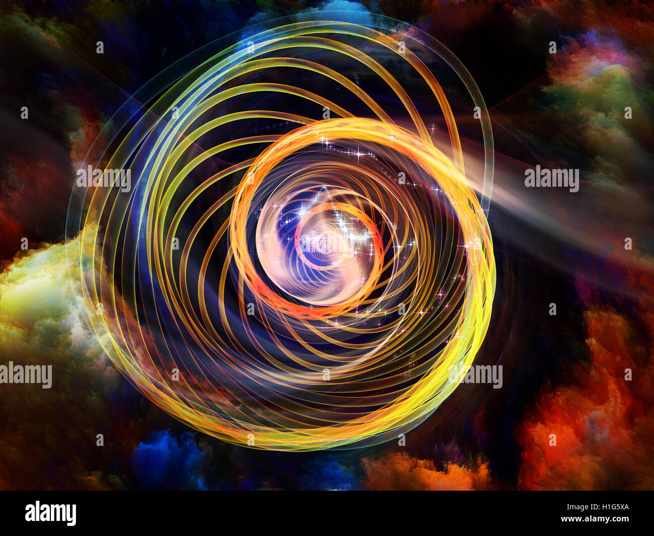 Inside Motion Composition Stock Photo - Alamy