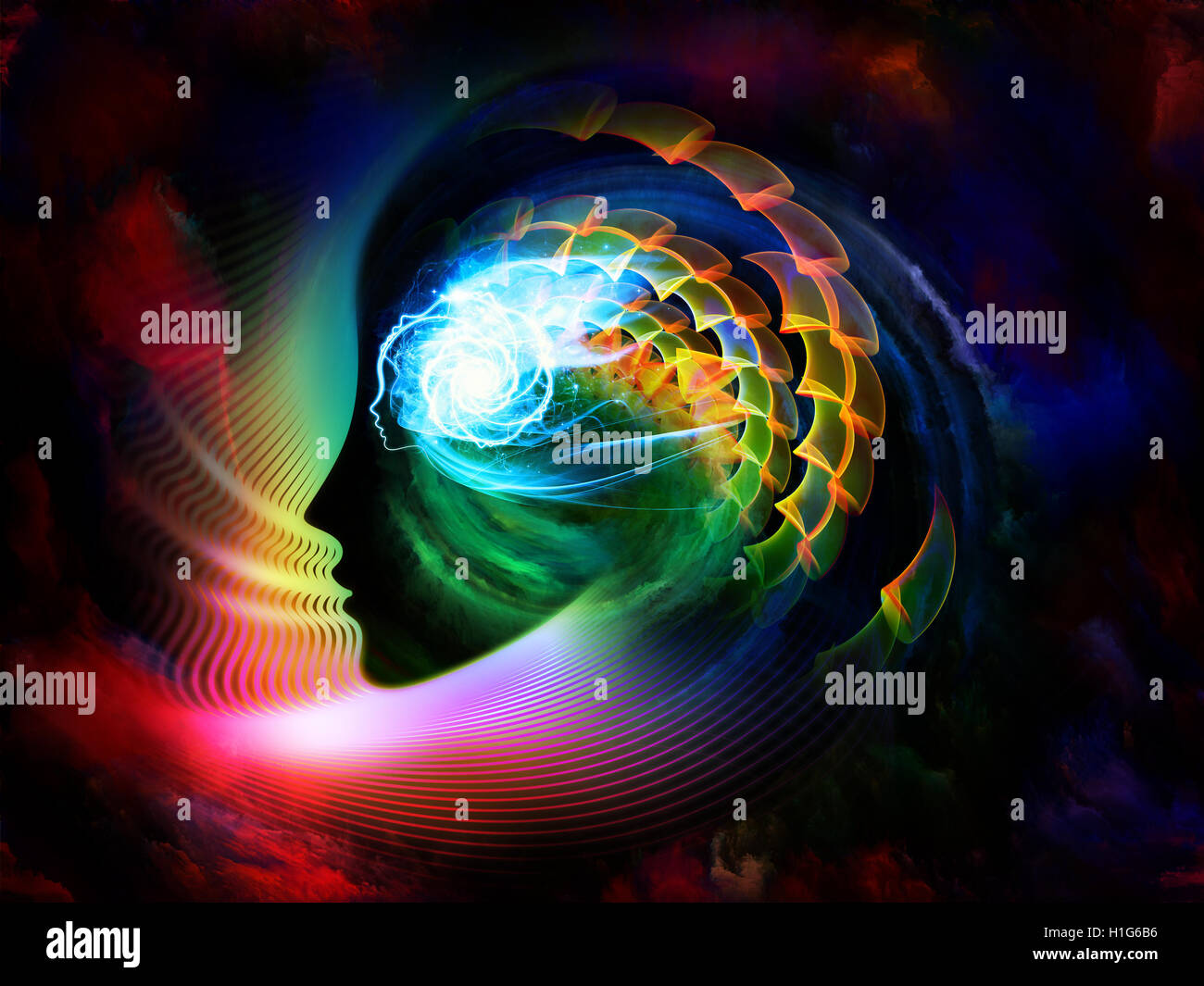 Lights of the Soul Stock Photo - Alamy