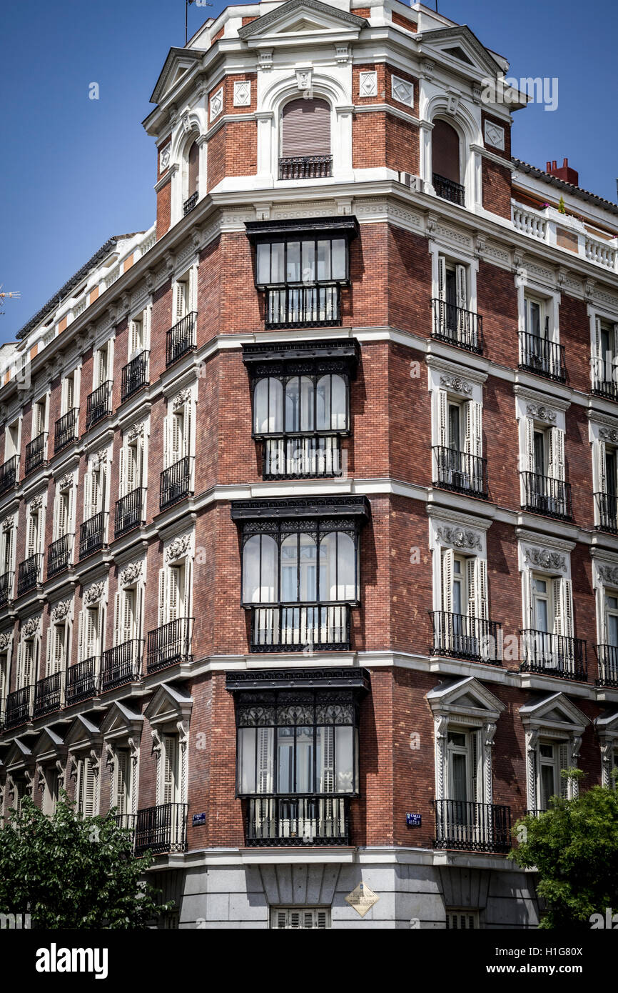 Image of the city of Madrid, its characteristic architecture Stock ...