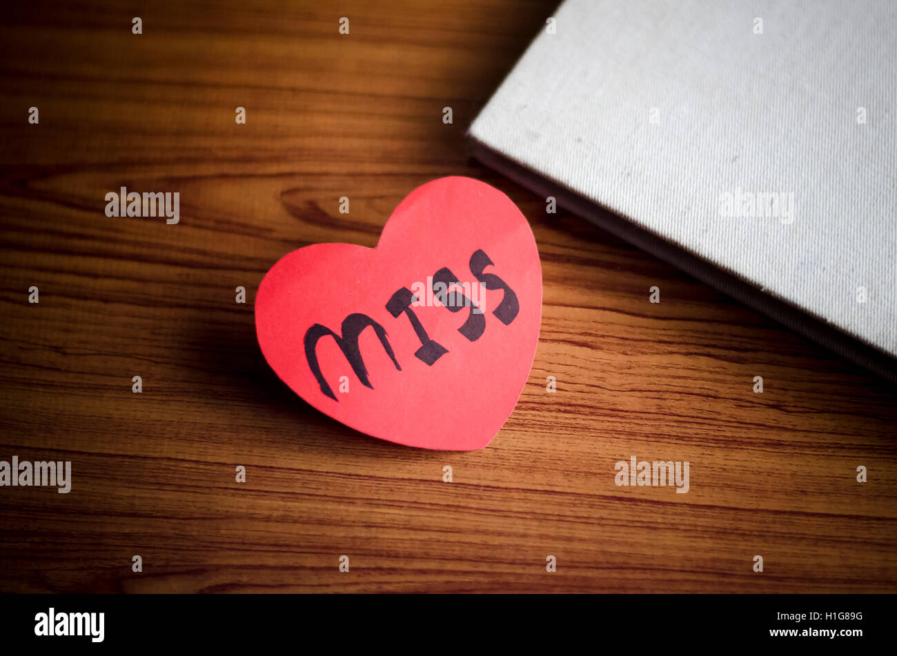 diary of love Stock Photo - Alamy