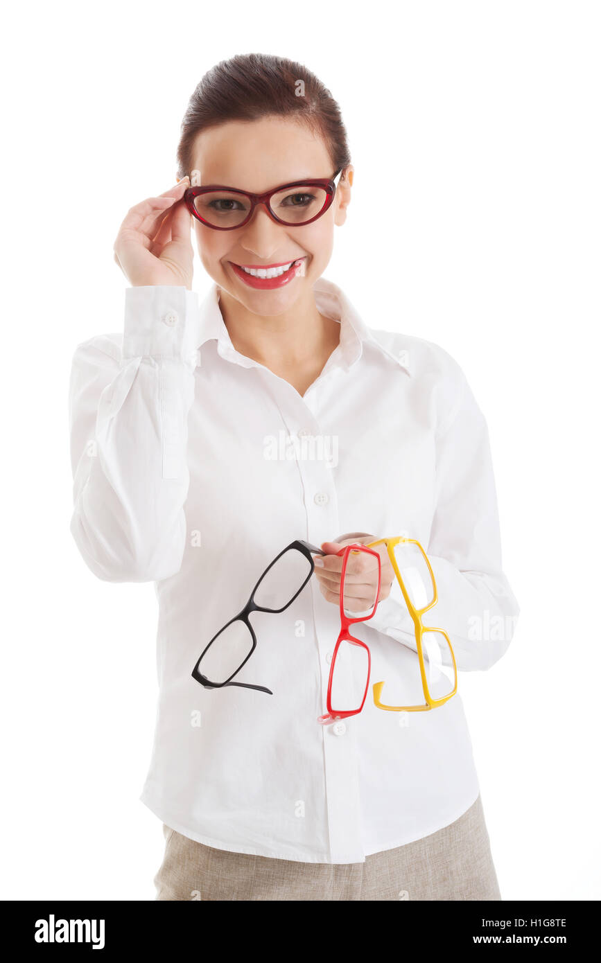 Ey glasses hi-res stock photography and images - Alamy