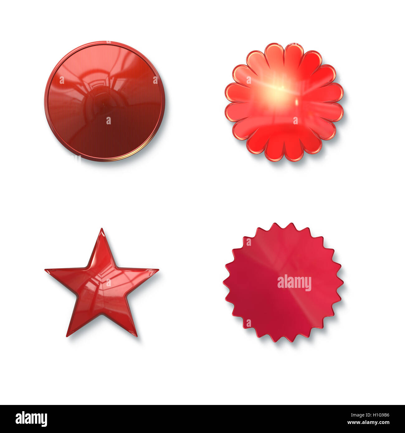 red web elements Stock Photo - Alamy