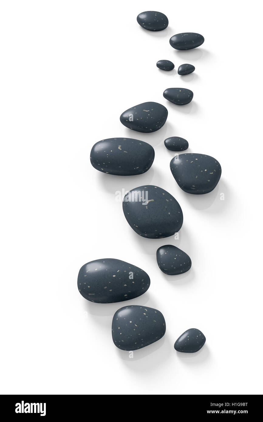 Stepping Stones Clipart Black And White