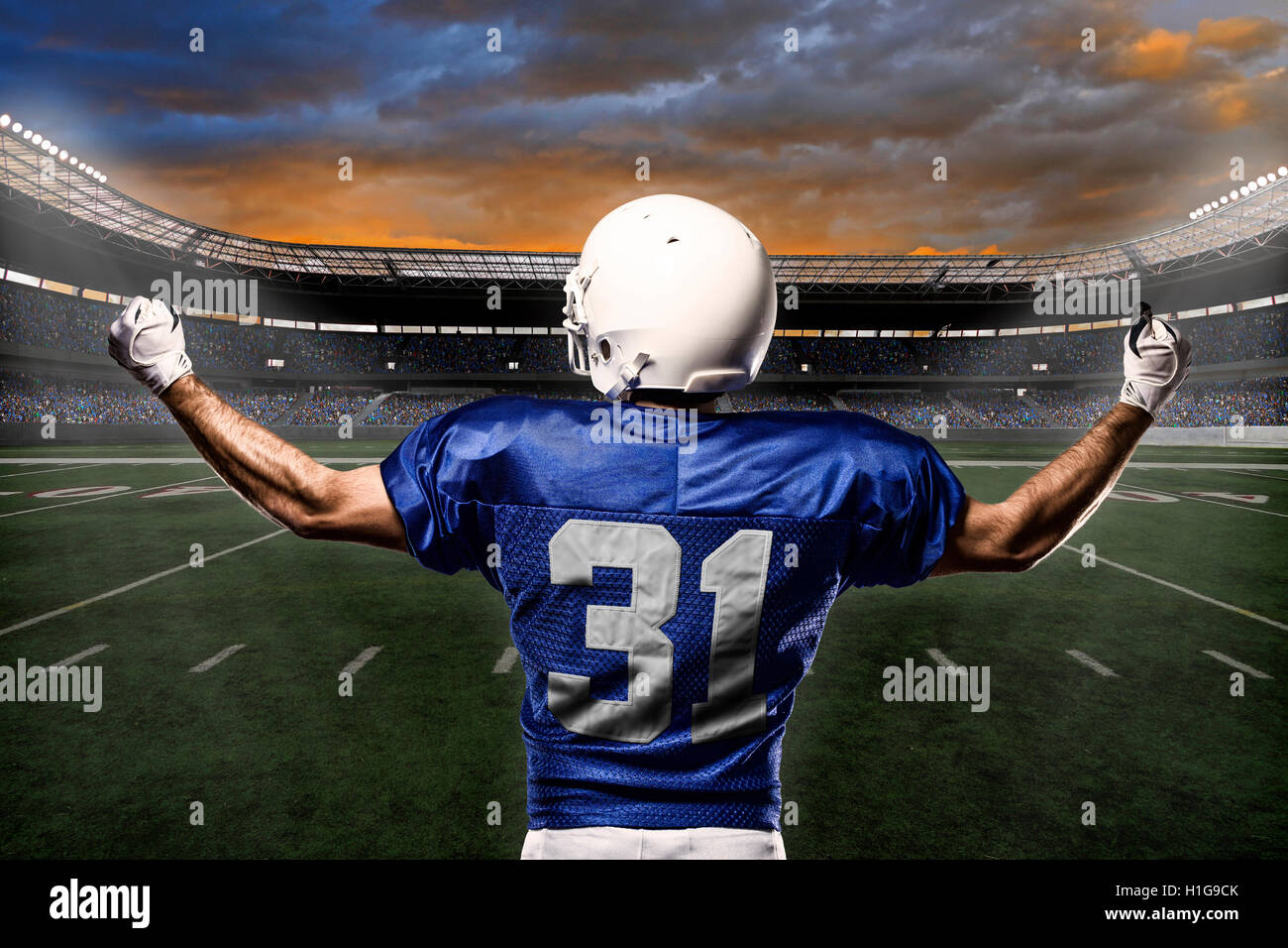 American football fans culture hi-res stock photography and images - Alamy