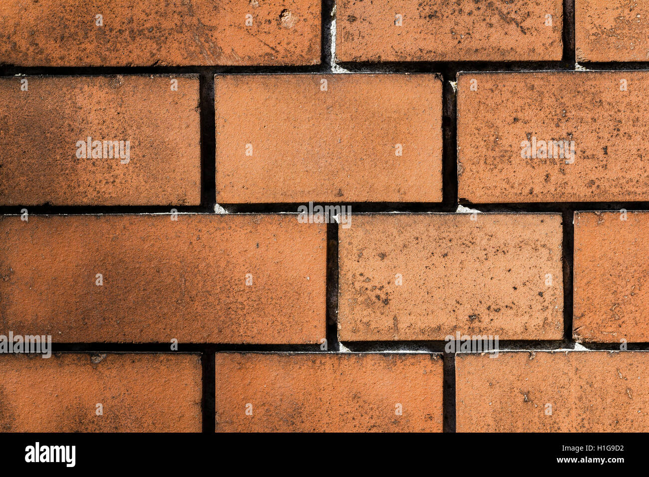 vintage red brick wall pattern background Stock Photo - Alamy