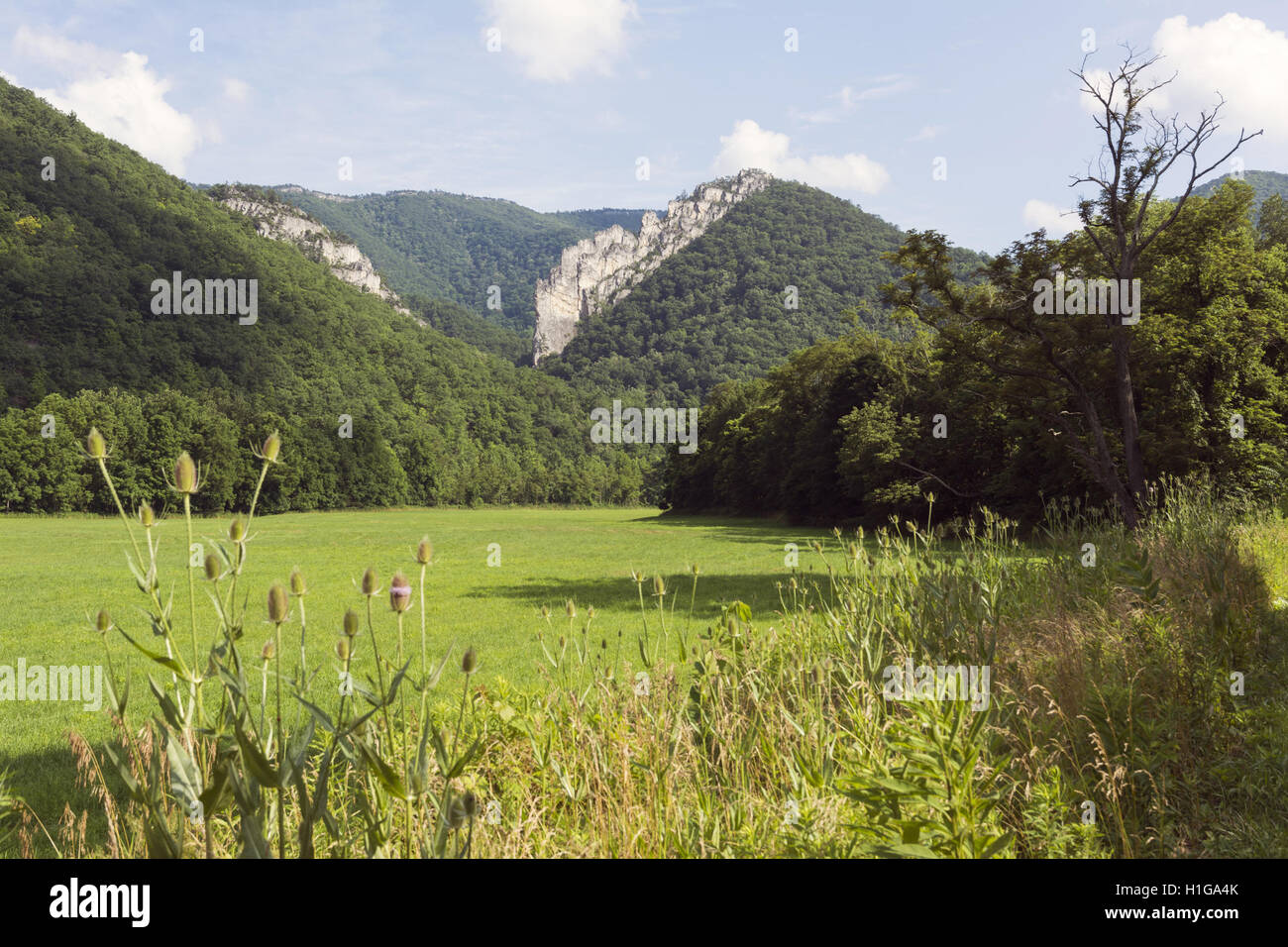 West Virginia, Seneca Rocks, Champe Rocks landscape Stock Photo - Alamy