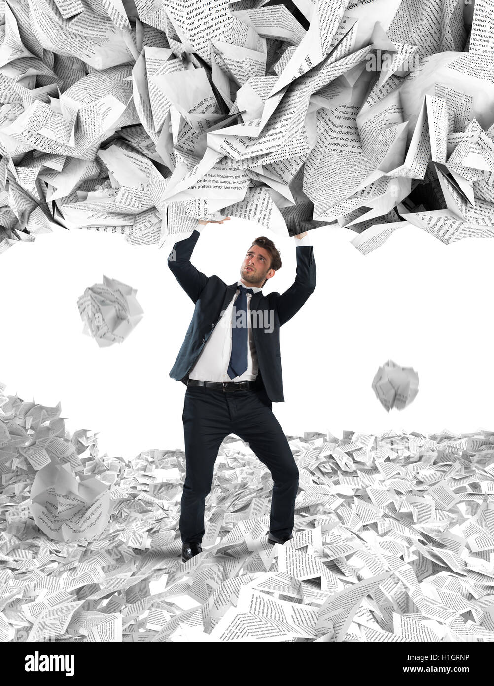 Paperwork mountain hi-res stock photography and images - Alamy