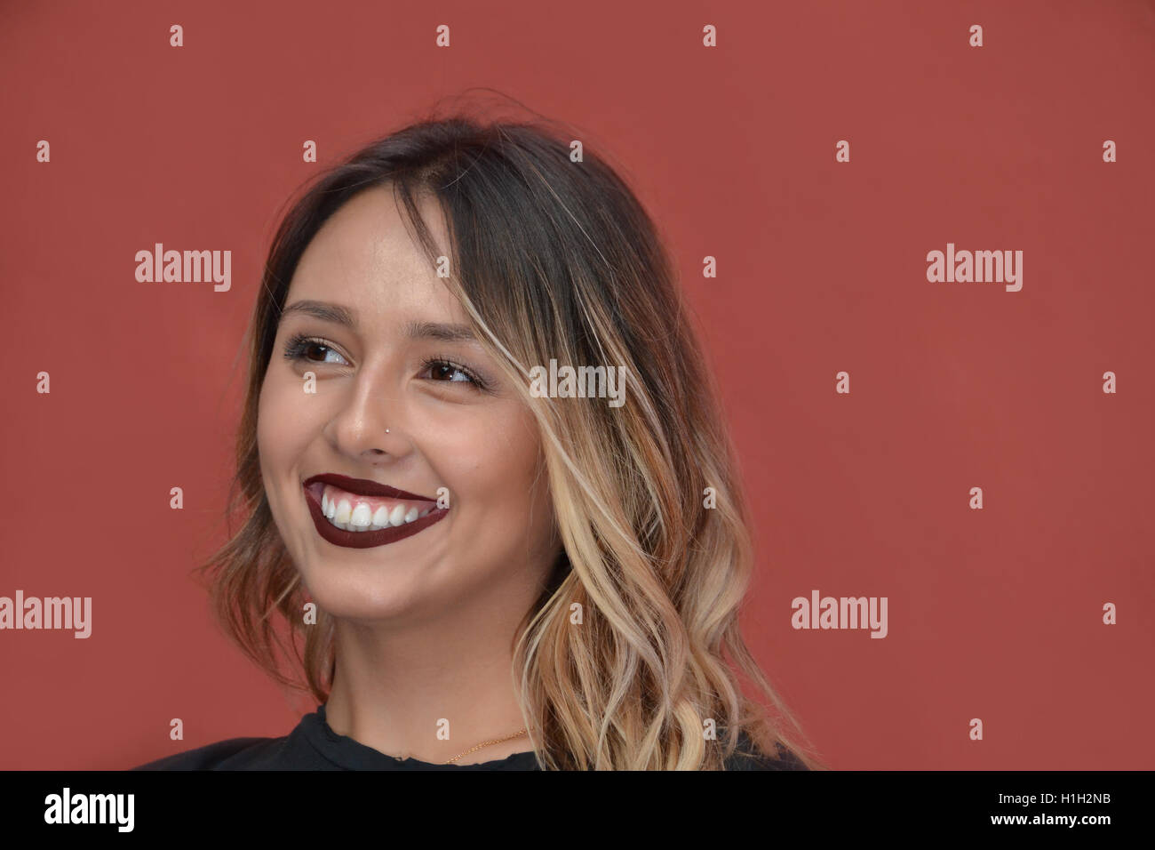 Brunet woman hi-res stock photography and images - Alamy