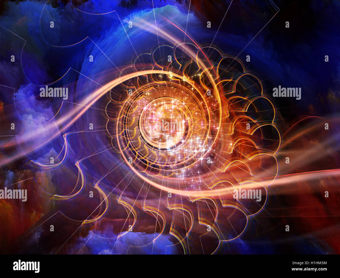 Advance of Inside Motion Stock Photo - Alamy