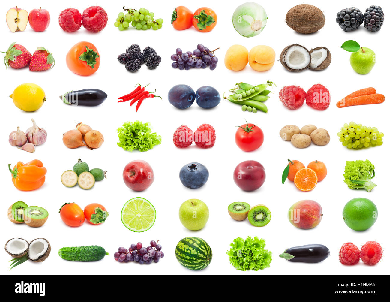 Fruits and Vegetables Stock Photo - Alamy