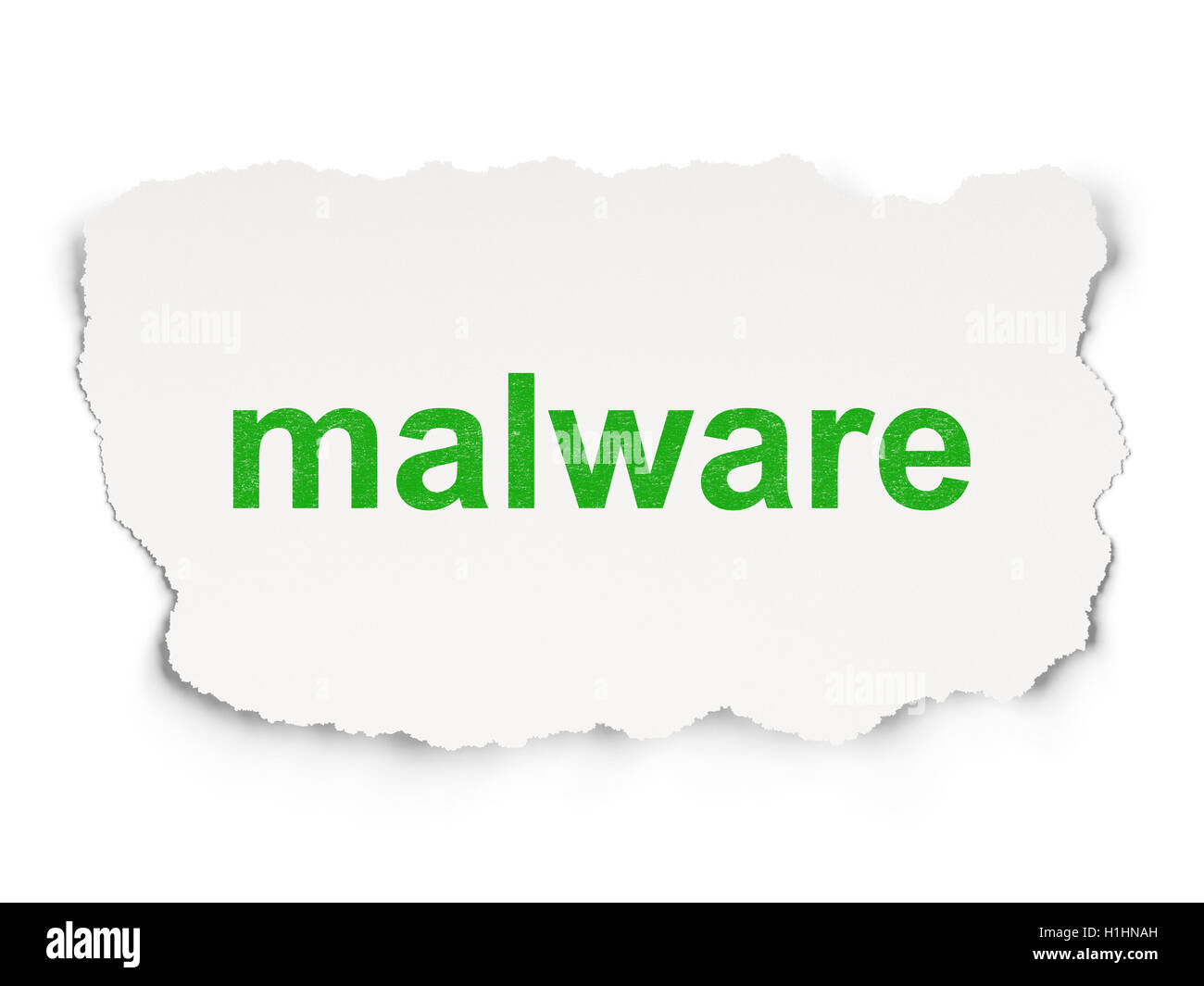 Safety concept: Malware on Paper background Stock Photo - Alamy
