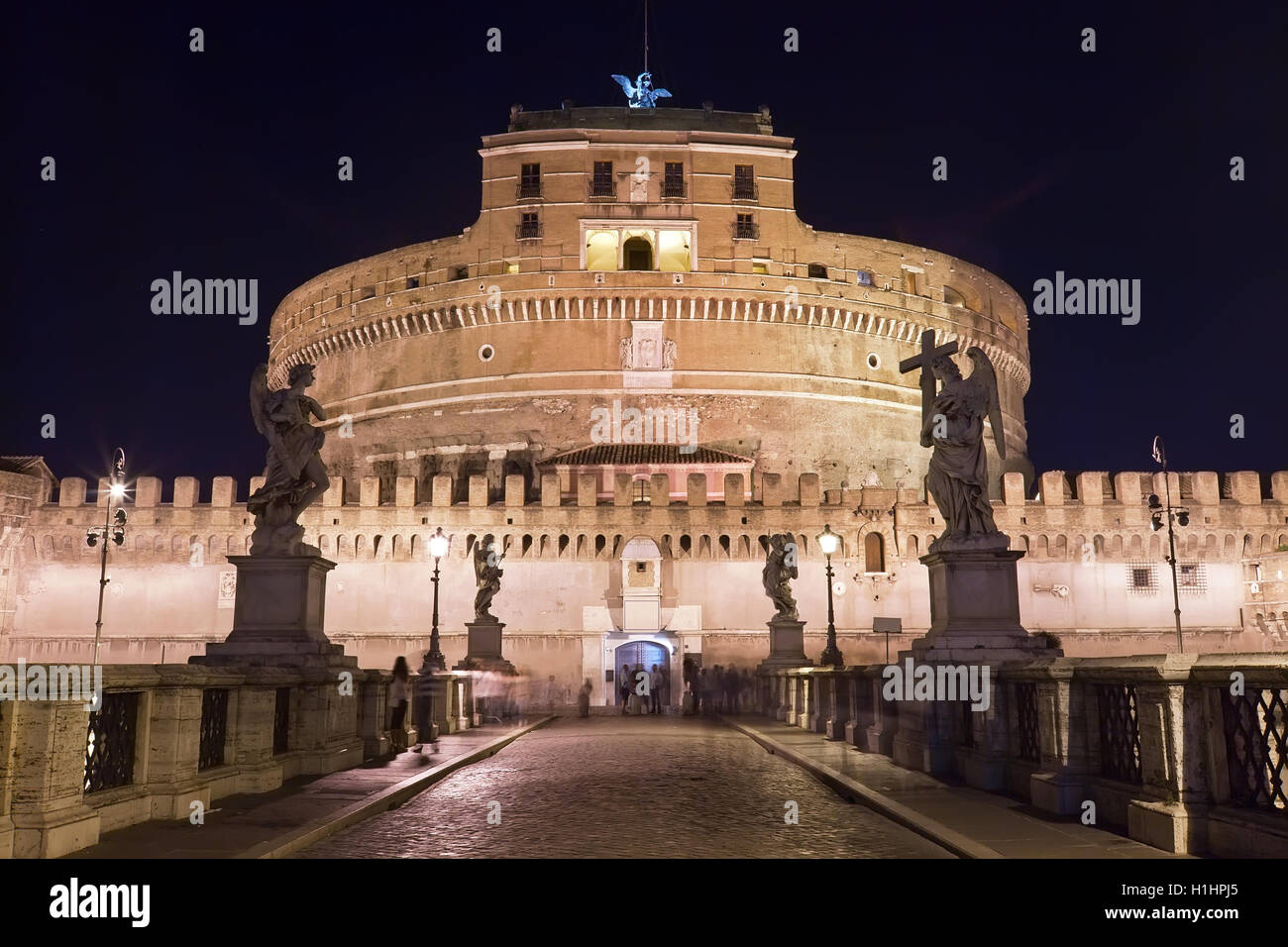 Saint Angel castle Stock Photo - Alamy