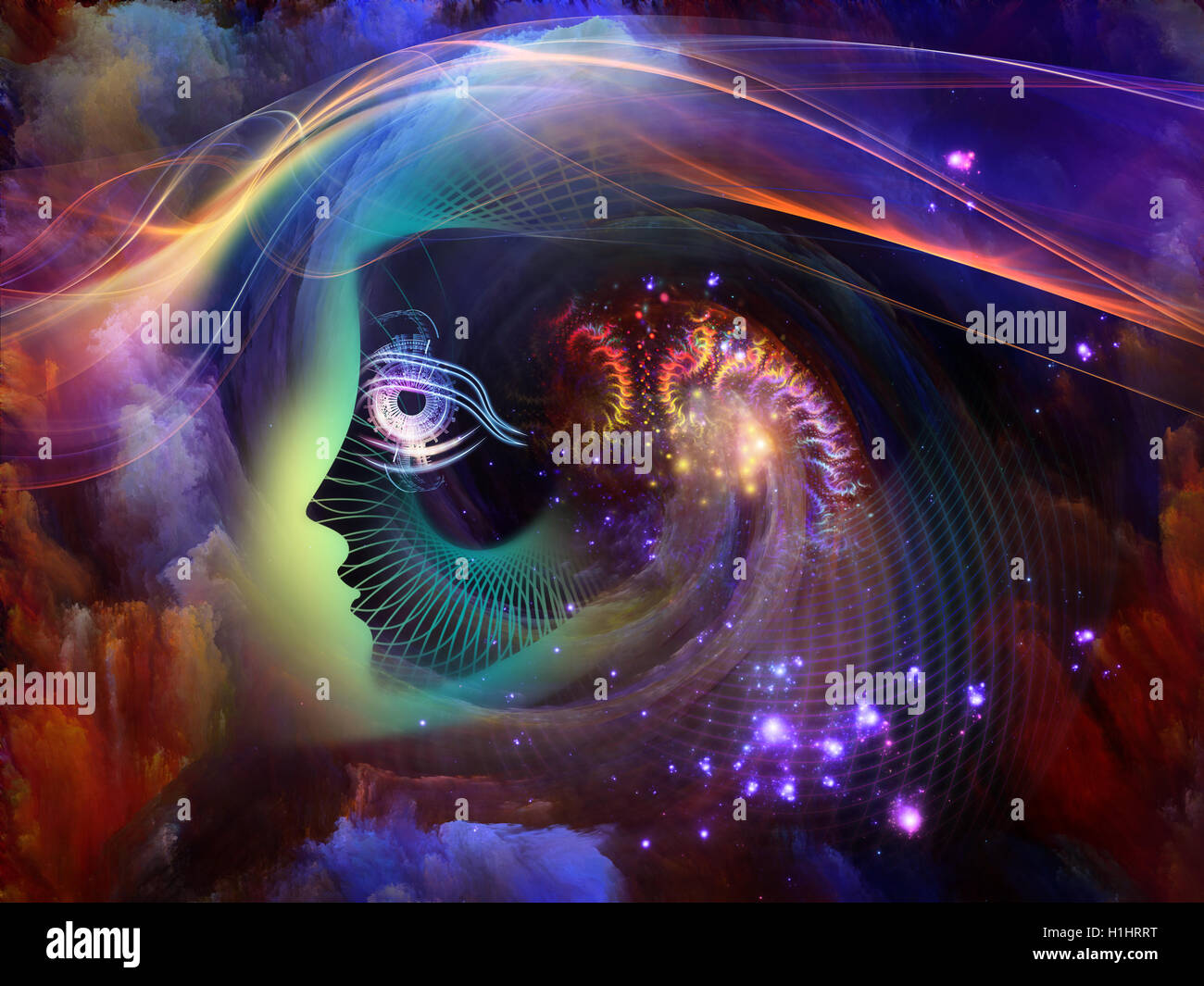 Warp lights hi-res stock photography and images - Alamy