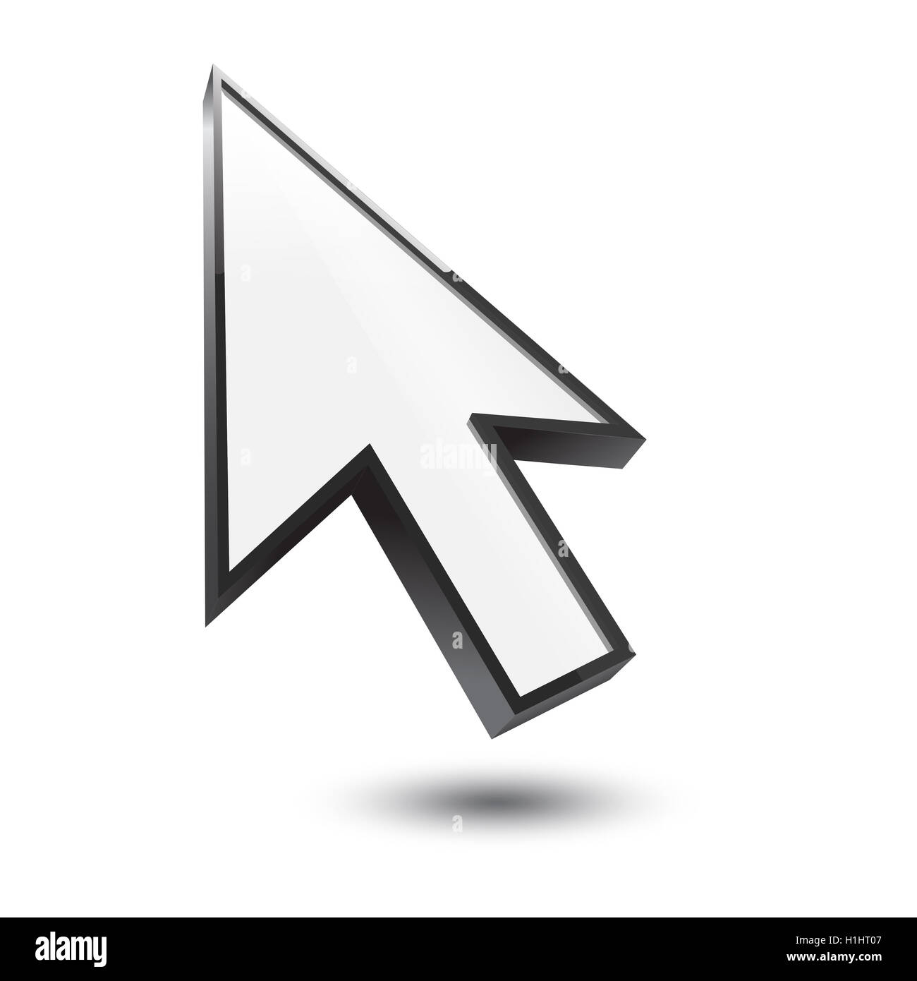 3d arrow icon hi-res stock photography and images - Alamy