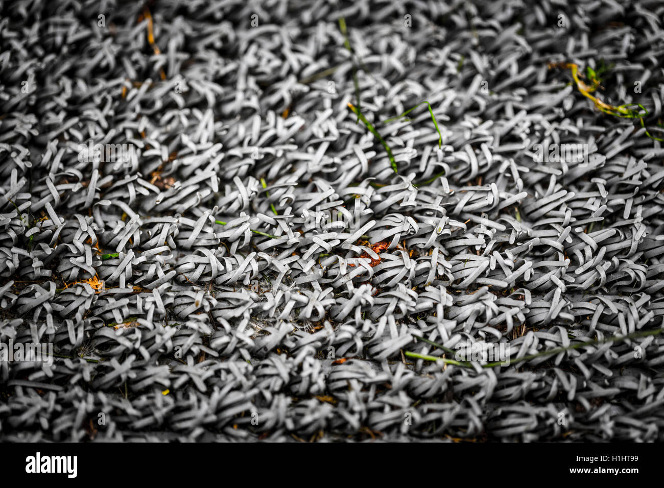 closeup of a outdoor doormat texture background Stock Photo - Alamy