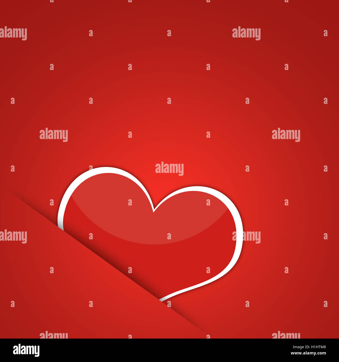 Red heart. Abstract background Stock Photo - Alamy