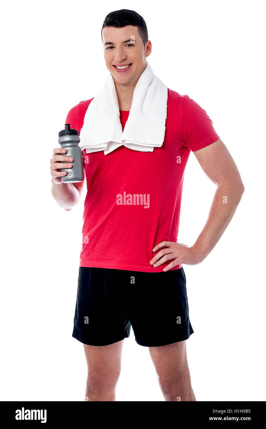 Active caucasian man athlete Cut Out Stock Images & Pictures - Alamy