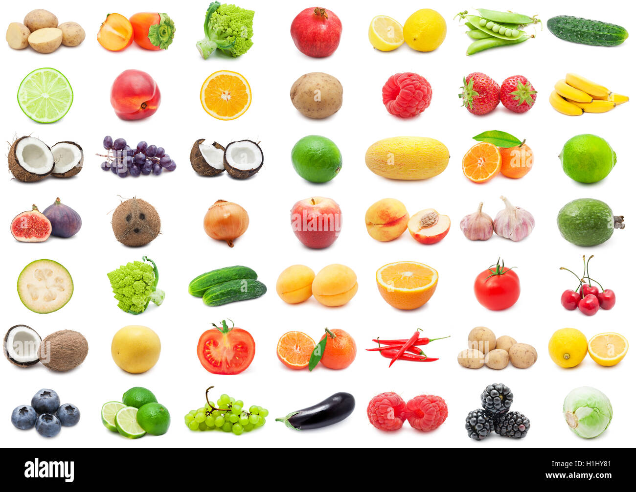Fruits and Vegetables Stock Photo - Alamy