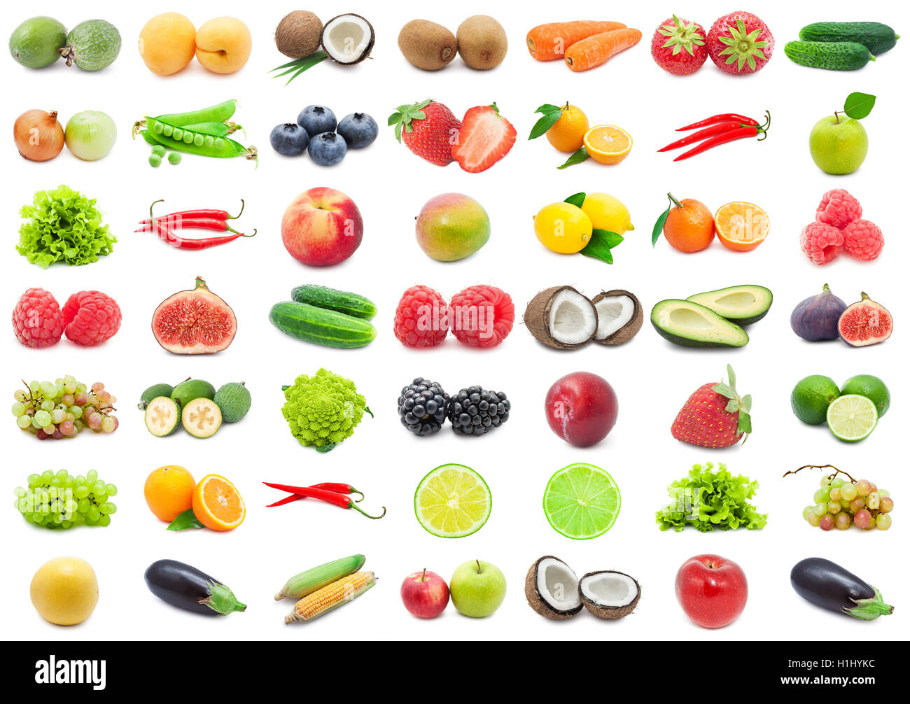 Fruits and Vegetables Stock Photo - Alamy