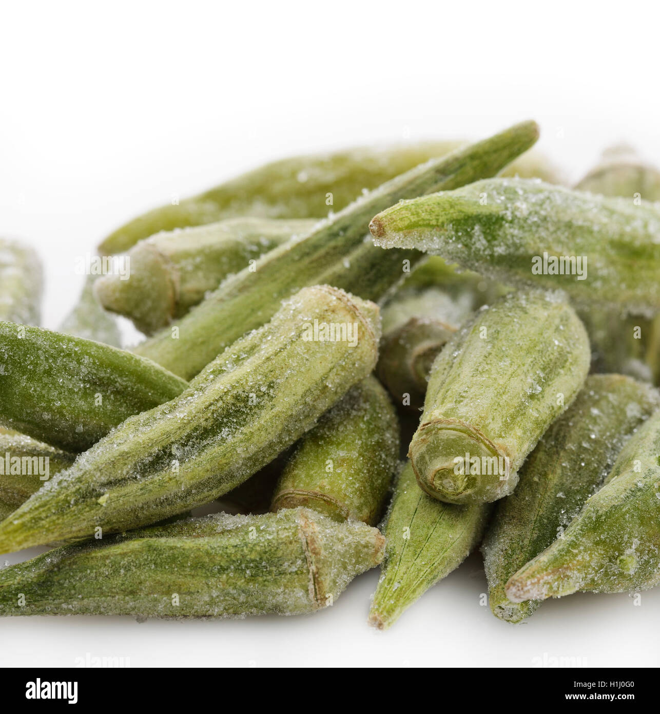 Natural okra hi-res stock photography and images - Alamy