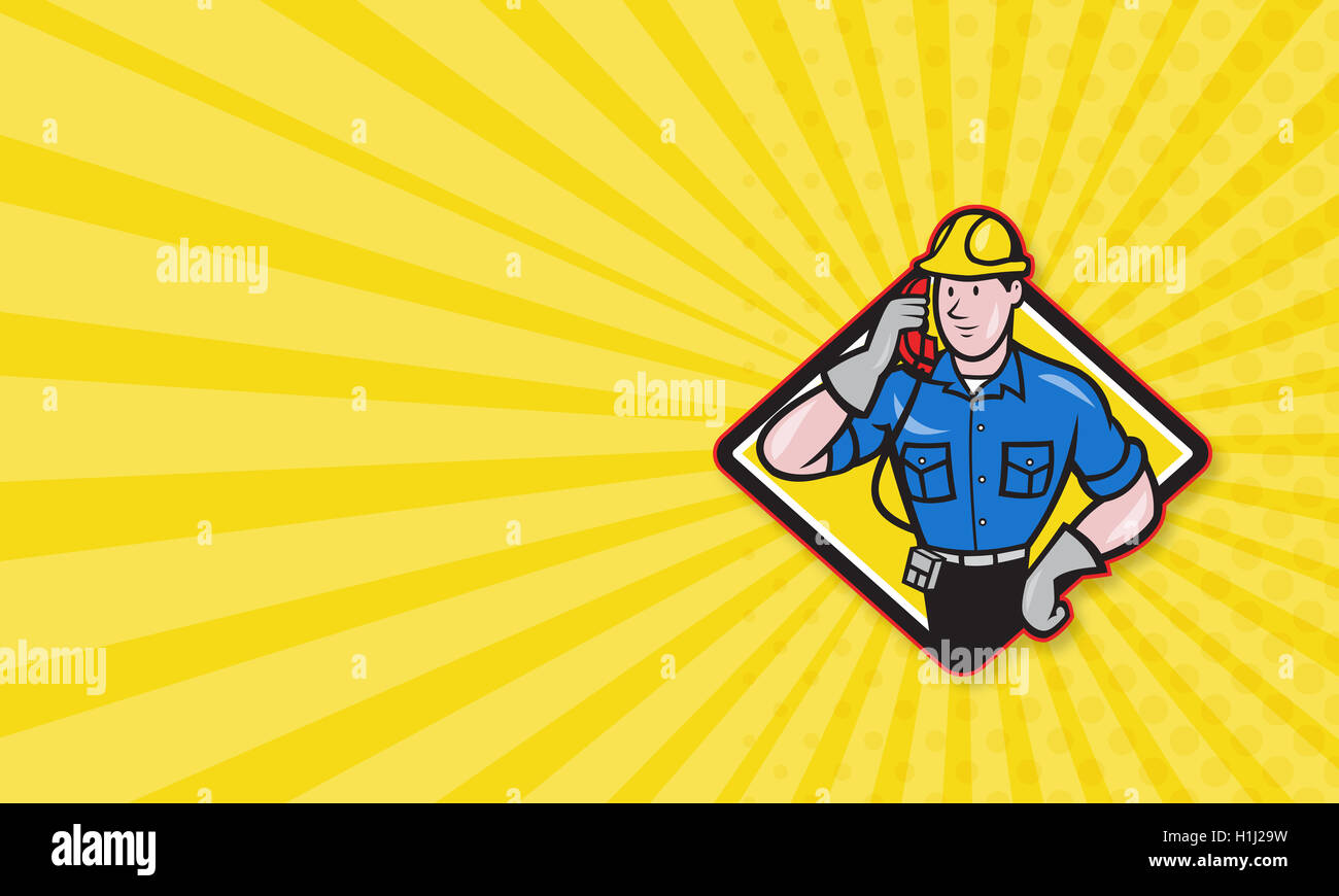 Telephone lineman hi-res stock photography and images - Alamy