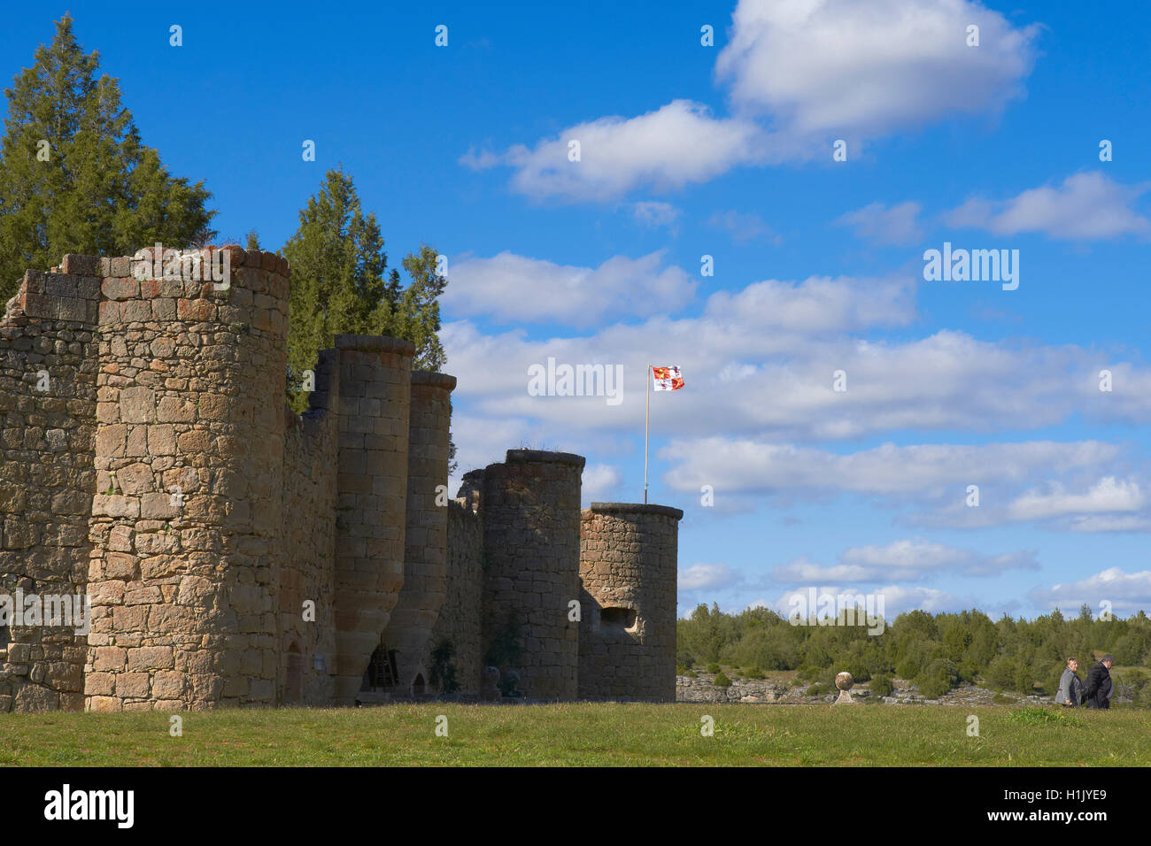 Pedraza, Castle, Ignacio Zuloaga Museum, Segovia Province, Castille ...