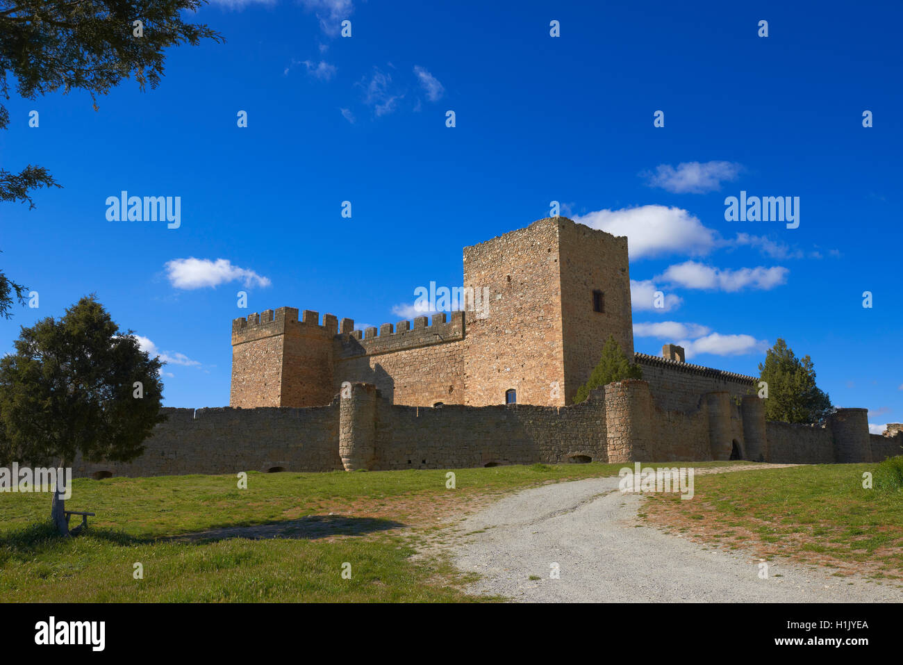 Pedraza, Castle, Ignacio Zuloaga Museum, Segovia Province, Castille ...